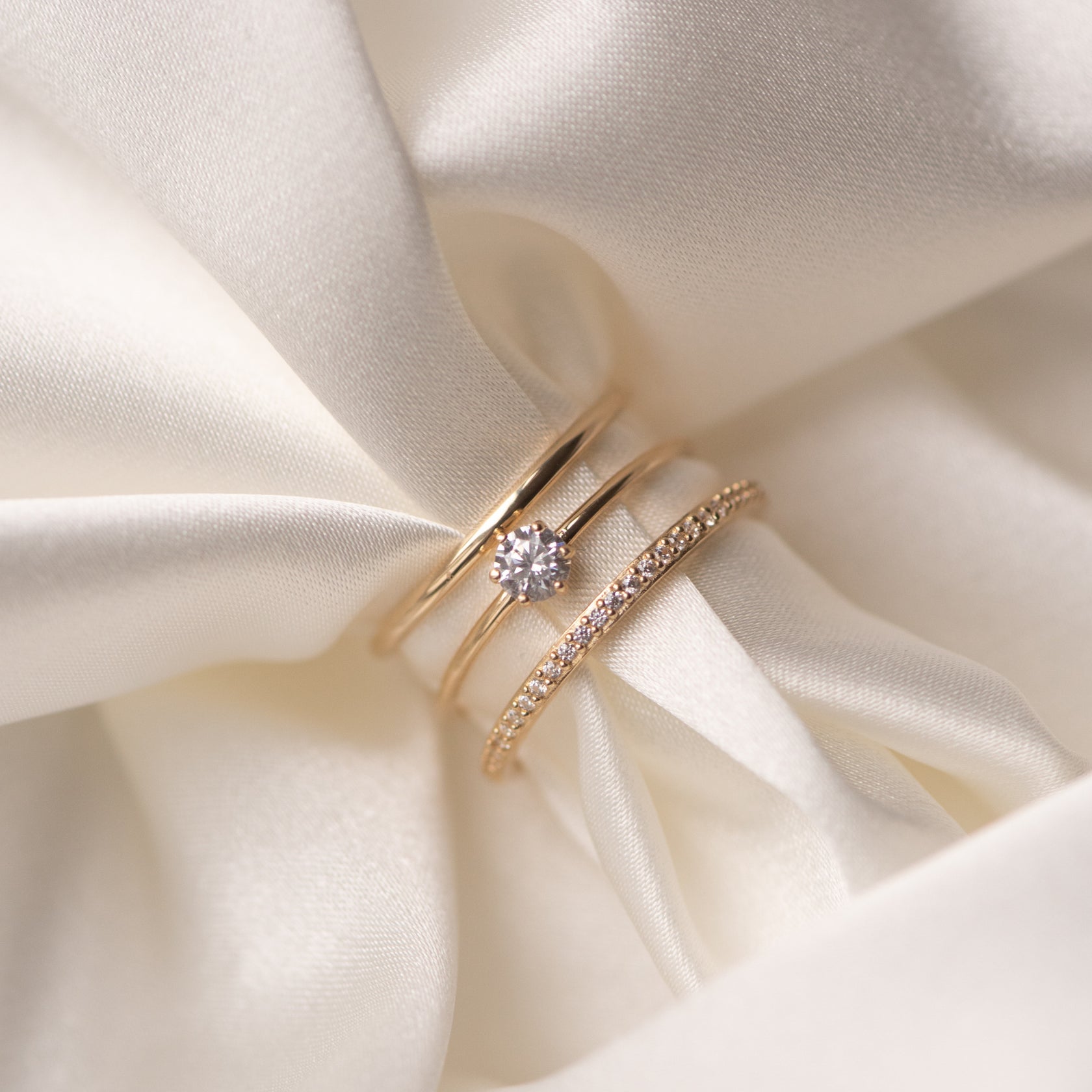 Isabel Bernard Solene 14 karat gold Rings