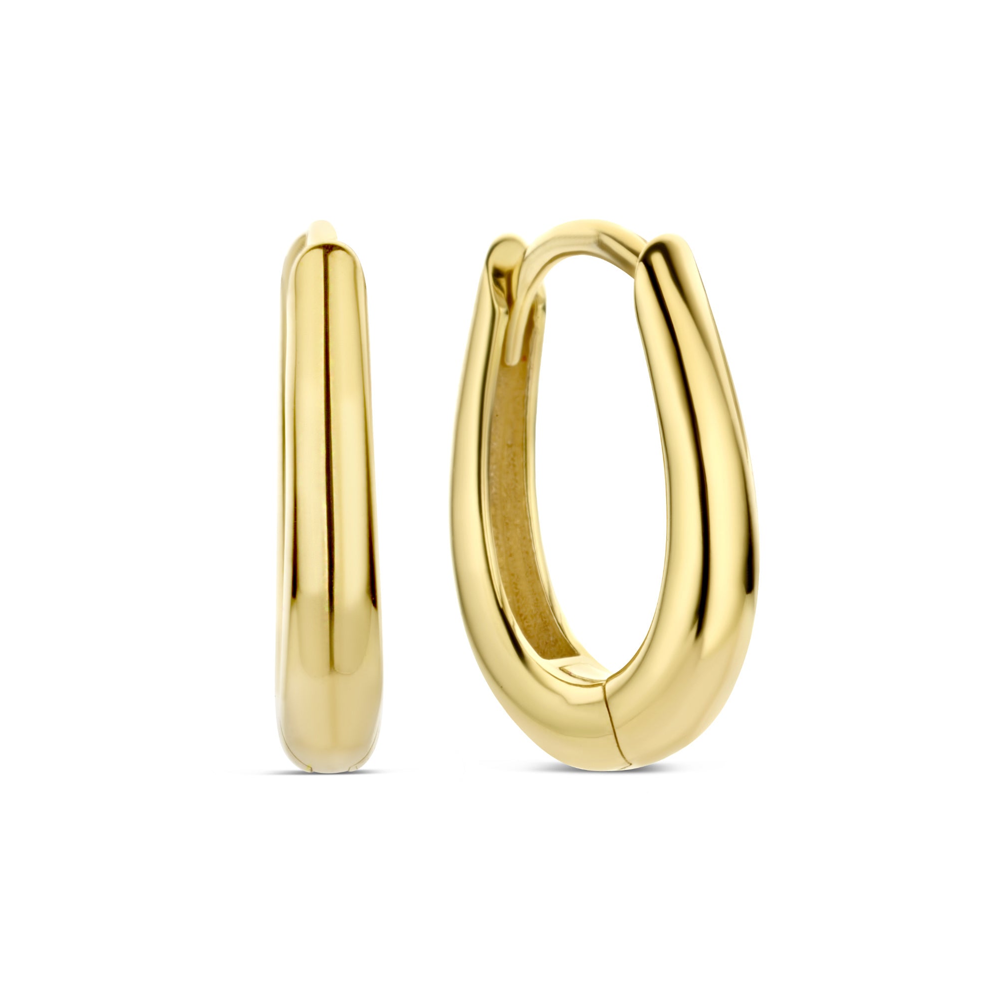 Isabel Bernard - 14 karat gold hoop earrings IB360188